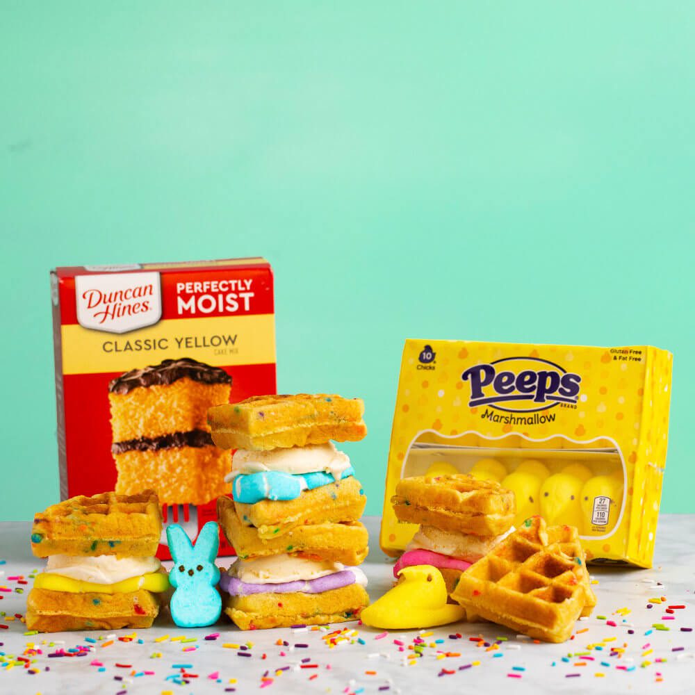 Peeps, DH - Peeps Ice Cream Waffle Sandwiches - High Res Packaging ...