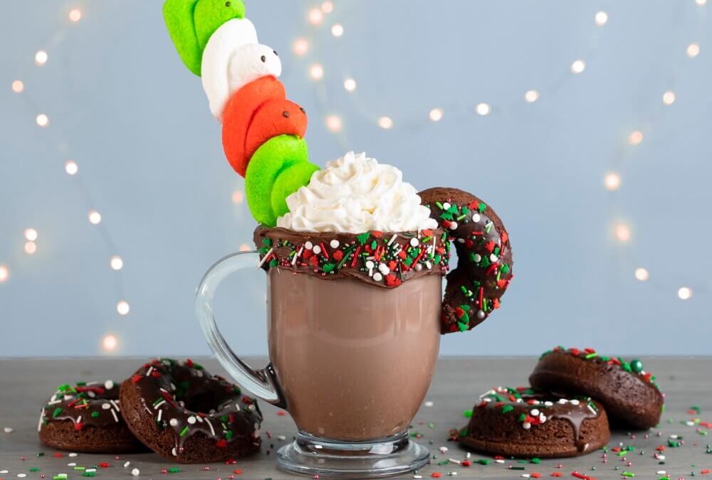 PEEPS Donut Loaded Hot Cocoa | PEEPS® Official Site | The Cutest Candy ...