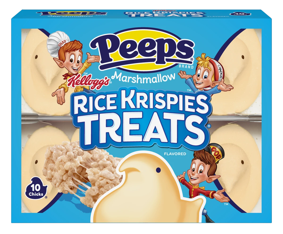 Rice Krispies Treats® Flavored Marshmallow Chicks | PEEPS® Official ...