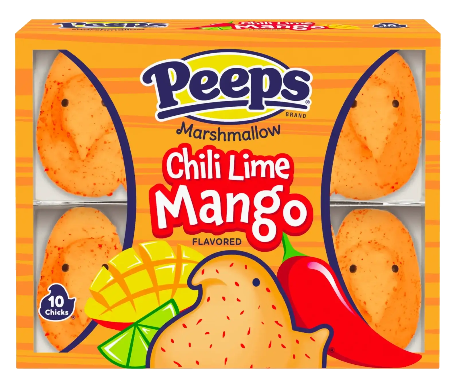 Chili Lime Mango Flavored Marshmallow Chicks | PEEPS® Official Site ...